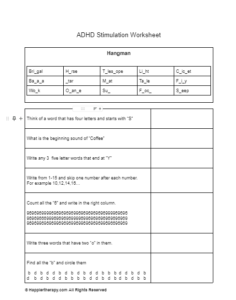 Manipulation therapy worksheet - HappierTHERAPY