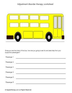 Adjustment disorder therapy worksheet - HappierTHERAPY