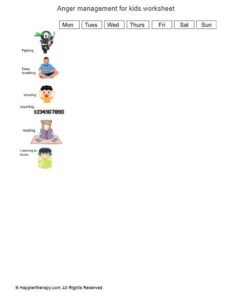 OCD bully worksheet - HappierTHERAPY