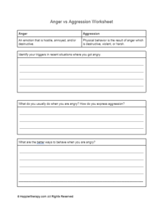 CBT Worksheet for Agoraphobia - HappierTHERAPY