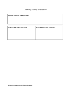 Moving Forward In The Recovery Worksheet | HappierTHERAPY