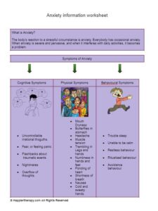 OCD bully worksheet - HappierTHERAPY