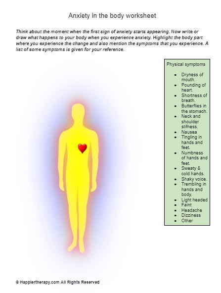 Anxiety In The Body Worksheet HappierTHERAPY Anxiety In The Body Worksheet HappierTHERAPY
