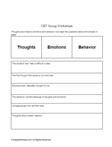 Printable Stages Of Change Worksheet | HappierTHERAPY