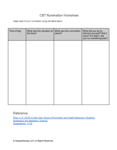 Narrative Therapy Worksheet- Problem-Solving CYP | HappierTHERAPY