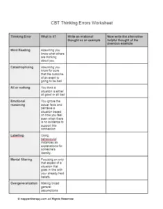 Patience Therapy Worksheet | HappierTHERAPY