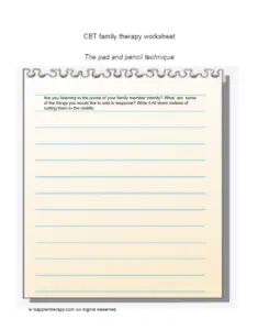 Behavior Chain Worksheet (PDF) - HappierTHERAPY