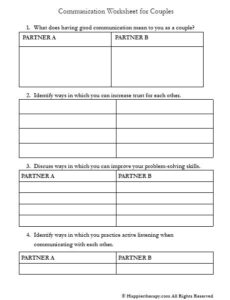 Narrative Therapy Worksheet- Problem-Solving CYP | HappierTHERAPY