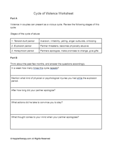 Mental Health Worksheet For Inmates | HappierTHERAPY