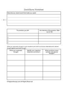 WRAP Mental Health Worksheet | HappierTHERAPY