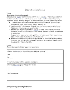 Oppositional defiant disorder therapy worksheet - HappierTHERAPY