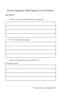 EFT Cycle Worksheet | HappierTHERAPY