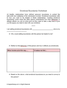 Interpersonal social rhythm therapy worksheet - HappierTHERAPY