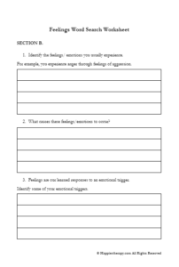 Mental Health Warning Signs Worksheet | HappierTHERAPY
