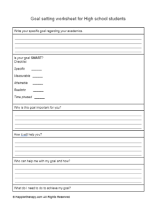 Worksheet for Overcoming Driving Phobia - HappierTHERAPY