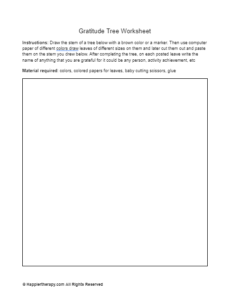 Logotherapy Worksheet - HappierTHERAPY