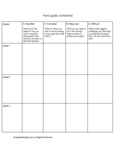 Expectations of Others worksheet - HappierTHERAPY