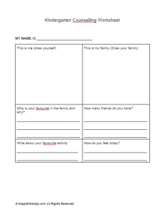 Mental Health Worksheet For Inmates | HappierTHERAPY