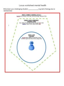 Locus worksheet mental health - HappierTHERAPY