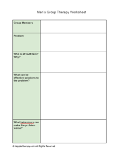 Behavior Chain Worksheet (PDF) - HappierTHERAPY
