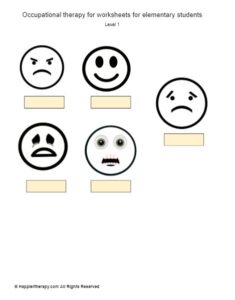 Occupational therapy for worksheets for elementary students ...