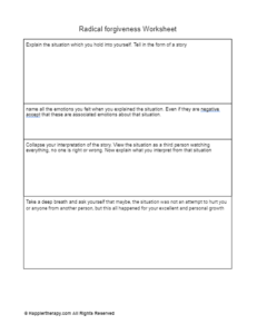 Narcissistic Abuse Worksheet | HappierTHERAPY