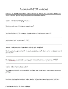 Dealing With Death Worksheet | HappierTHERAPY