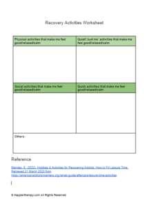 Criminal Thinking Errors Worksheet (PDF) | HappierTHERAPY