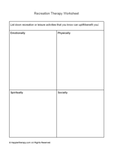 Poetry Therapy Worksheet | HappierTHERAPY