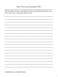 Schizophrenia Worksheet For Patients | HappierTHERAPY