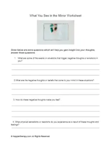 David Burns Worksheet | HappierTHERAPY